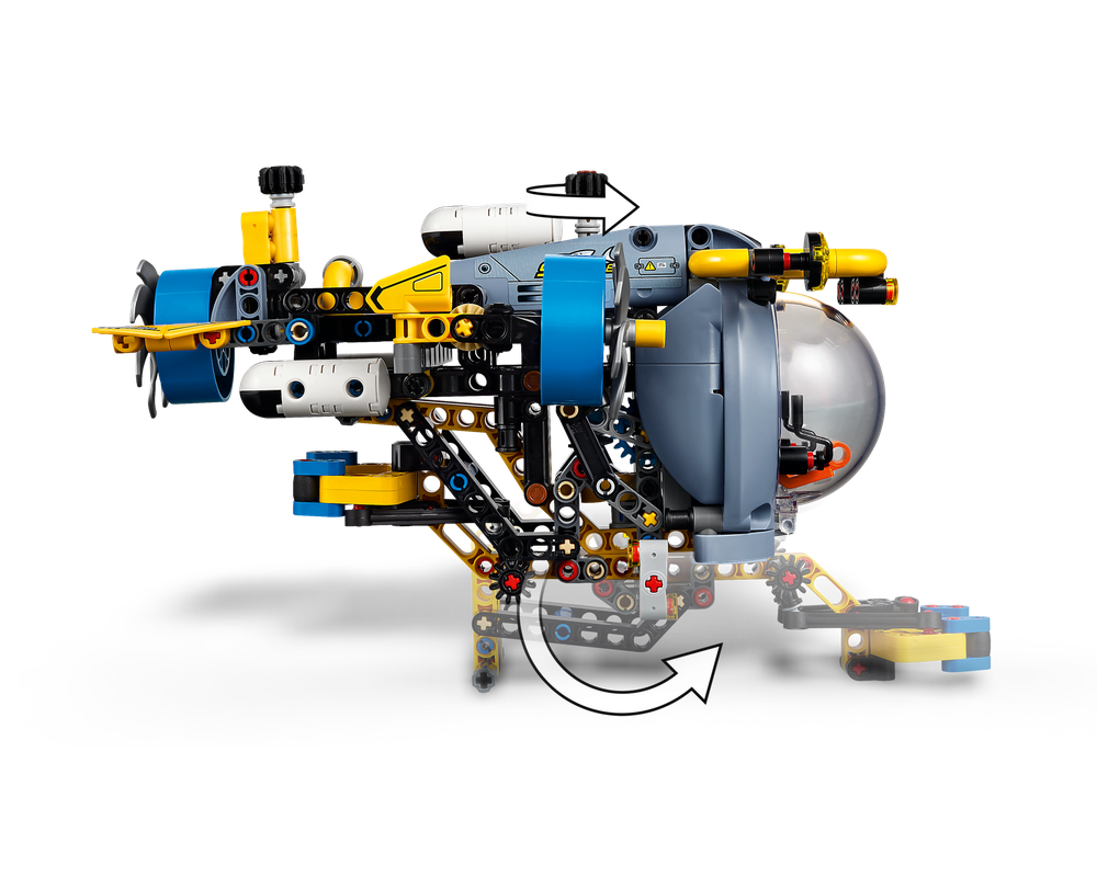 LEGO Set 42201-1 Deep-Sea Research Submarine (2025 Technic ...