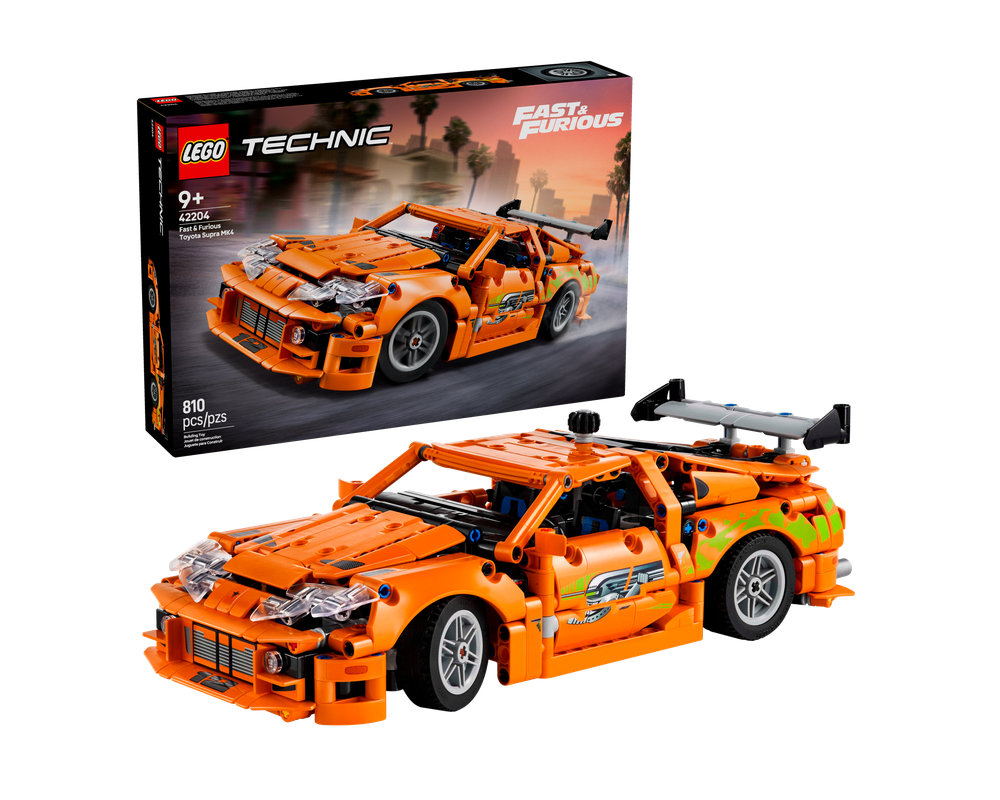 LEGO Set 42204-1 Fast and Furious Toyota Supra MK4 (2025 Technic ...