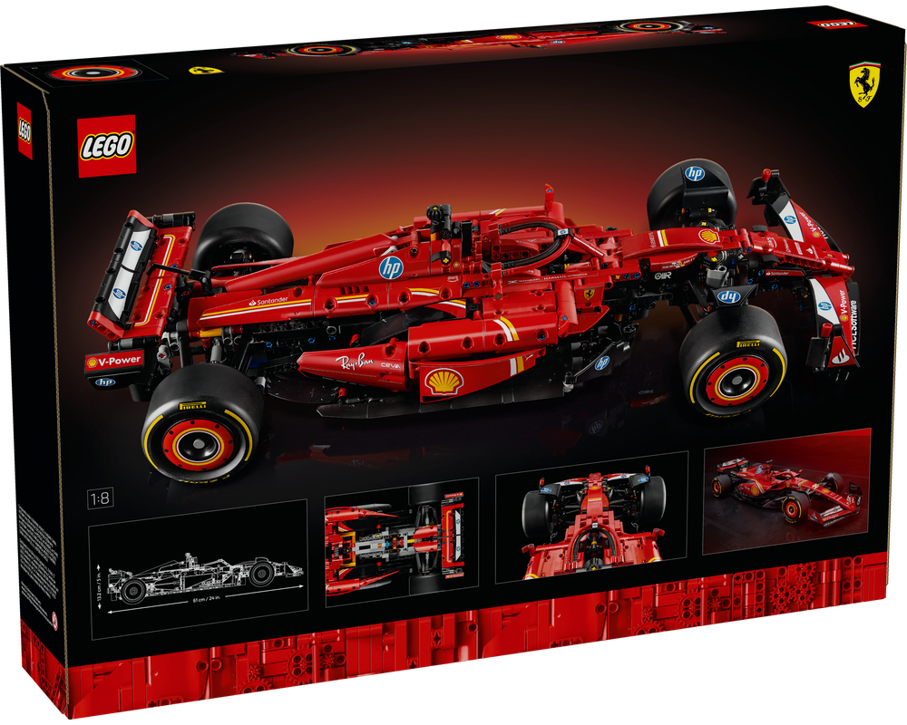 LEGO Set 42207-1 Ferrari SF-24 F1 Car (2025 Technic) | Rebrickable - Build with LEGO