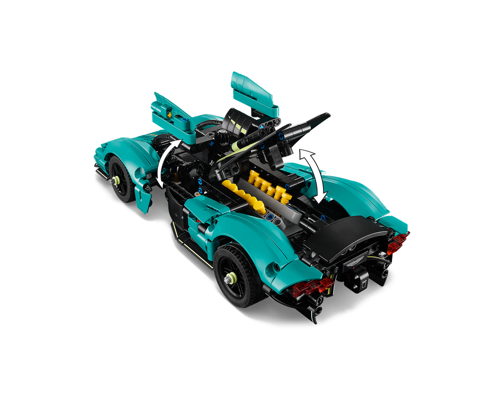 LEGO Set 42208-1 Aston Martin Valkyrie (2025 Technic) | Rebrickable ...