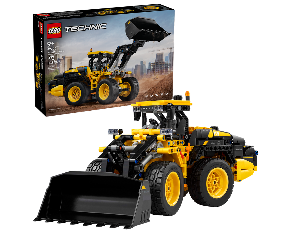 LEGO Set 42209-1 Volvo L120 Electric Wheel Loader (2025 Technic ...