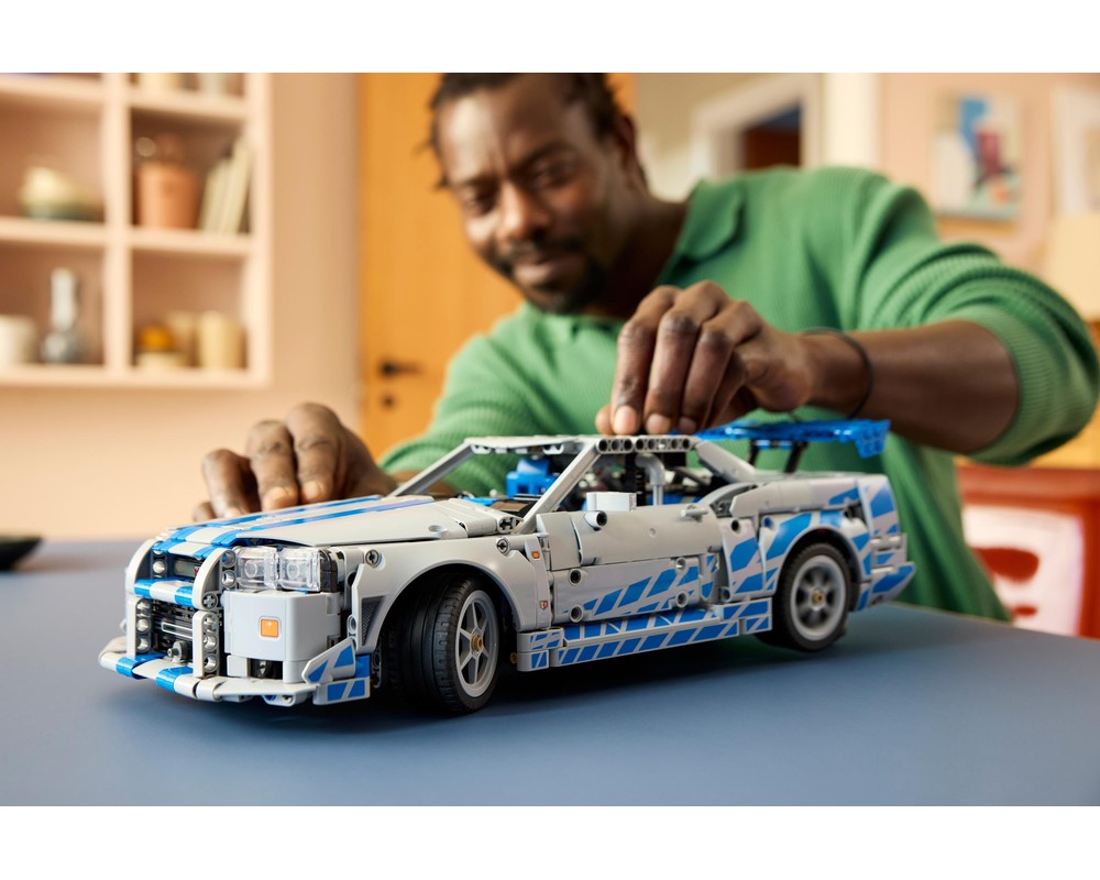 LEGO Set 42210-1 2 Fast 2 Furious Nissan Skyline GT-R (R34) Car (2025 ...