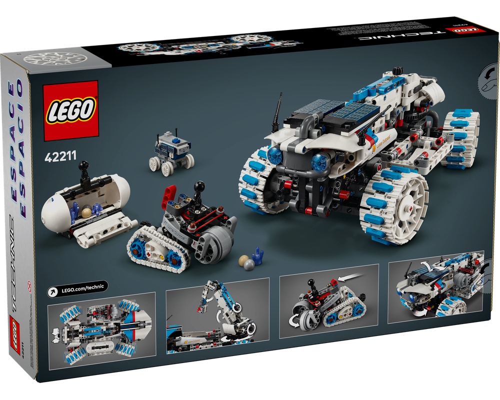 LEGO Set 42211-1 Lunar Outpost Moon Rover Space Vehicle (2025 Technic ...