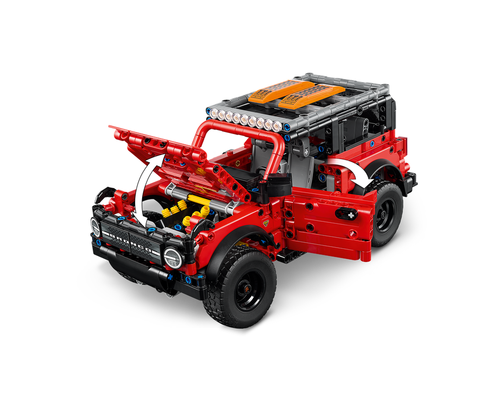 LEGO Set 42213-1 Ford Bronco SUV (2025 Technic) | Rebrickable - Build ...