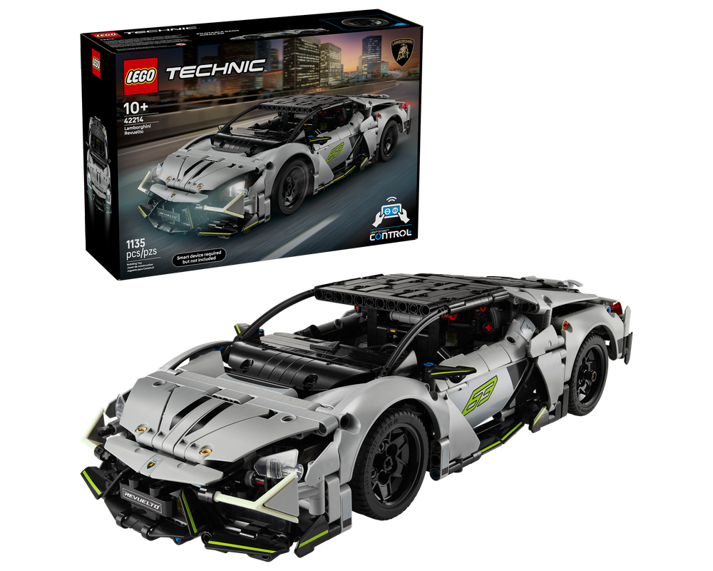 LEGO Set 42214-1 Lamborghini Revuelto Super Sports Car (2025 Technic ...
