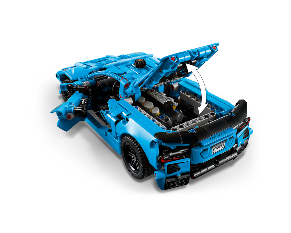 LEGO Set 42217-1 Chevrolet Corvette Stingray Blue (2025 Technic ...