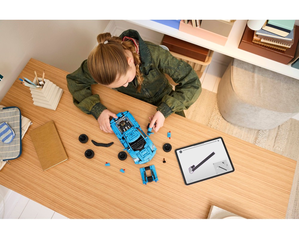 LEGO Set 42217-1 Chevrolet Corvette Stingray Blue (2025 Technic ...