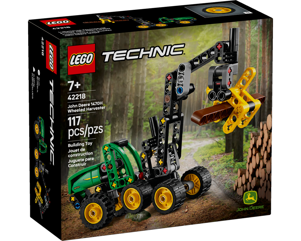 LEGO Set 42218-1 John Deere 1470H Wheeled Harvester (2026 Technic ...