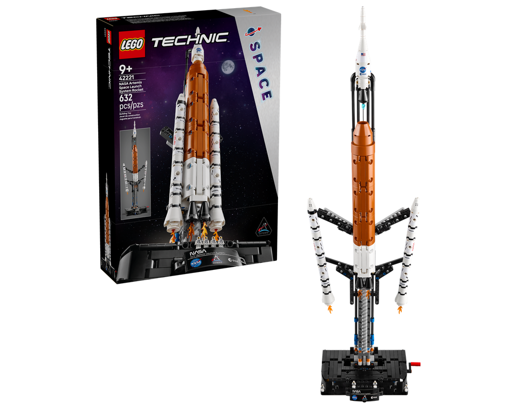 LEGO Set 42221-1 NASA Artemis Space Launch System Rocket (2026 Technic ...