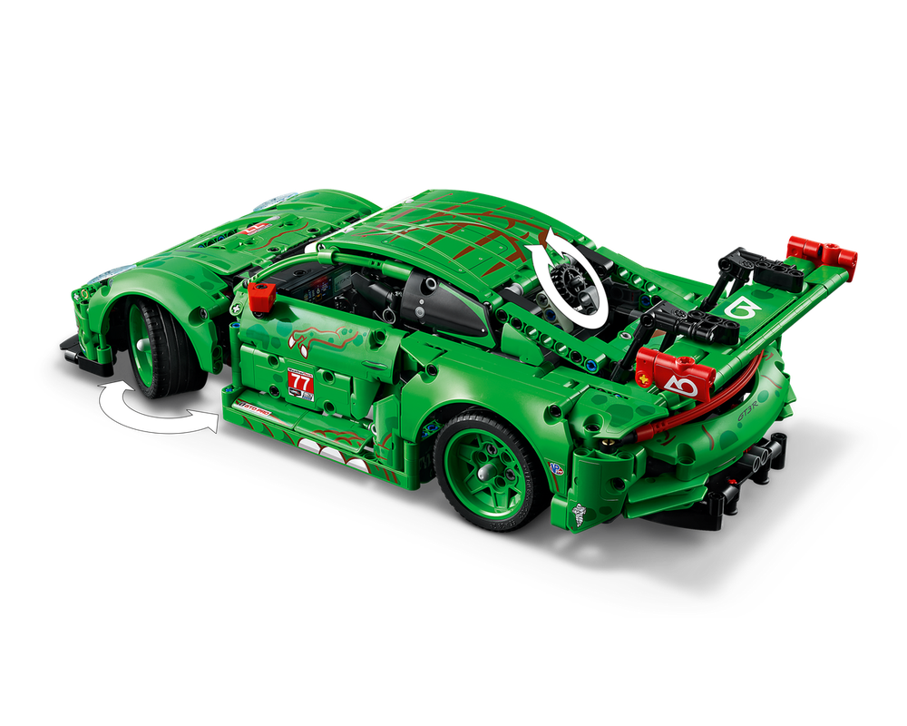 LEGO Set 42224-1 Porsche 911 GT3 R REXY AO Racing Car (2026 Technic ...
