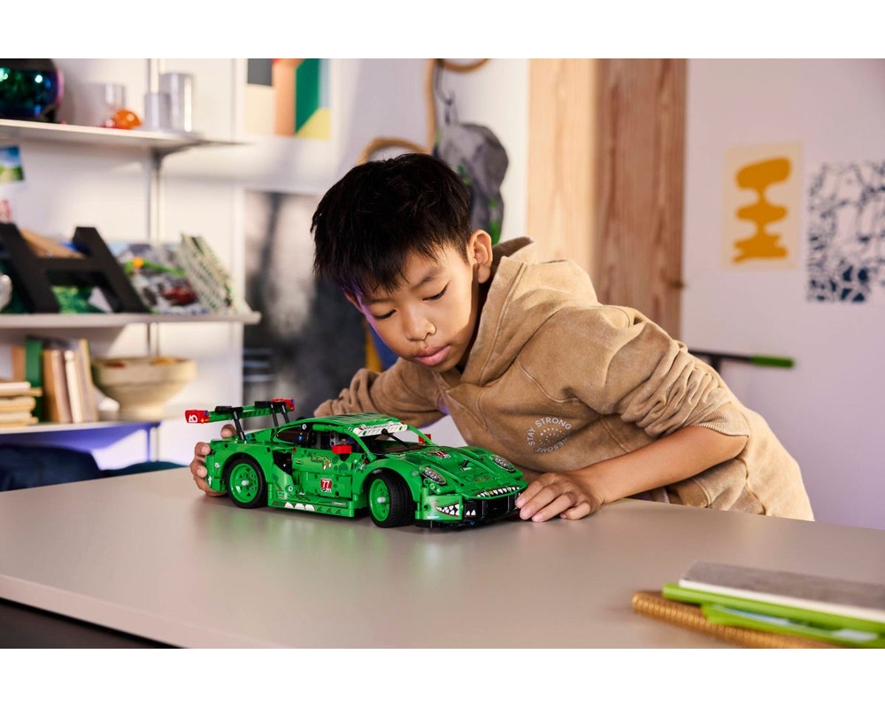 LEGO Set 42224-1 Porsche 911 GT3 R REXY AO Racing Car (2026 Technic ...