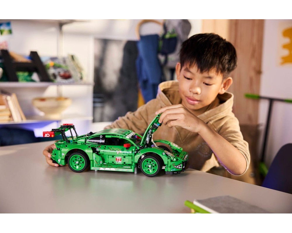 LEGO Set 42224-1 Porsche 911 GT3 R REXY AO Racing Car (2026 Technic ...