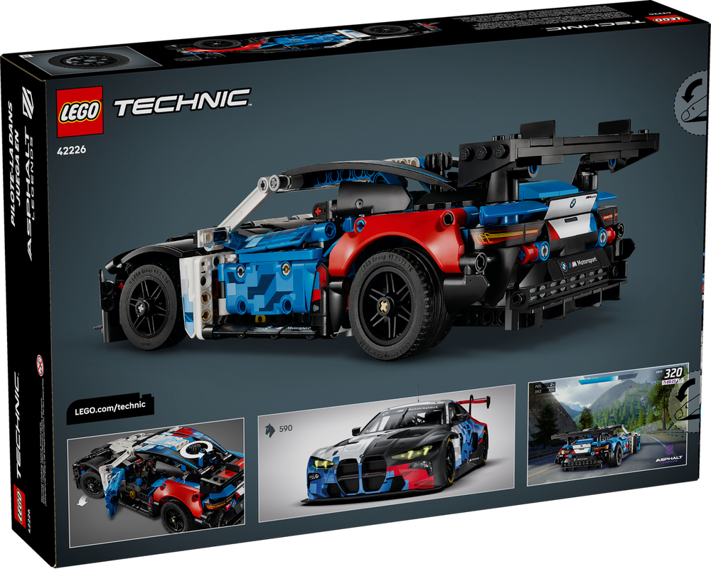 LEGO Set 42226-1 BMW M4 GT3 EVO Race Car (2026 Technic) | Rebrickable ...