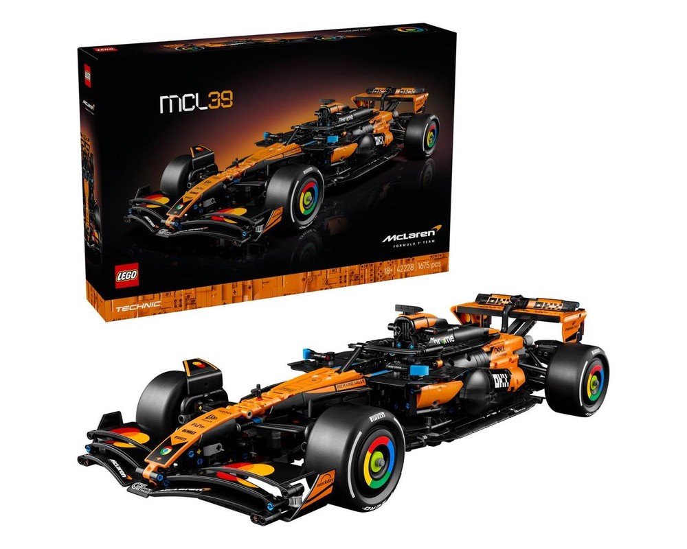 LEGO Set 42228-1 McLaren MCL39 F1 Car (2026 Technic) | Rebrickable ...