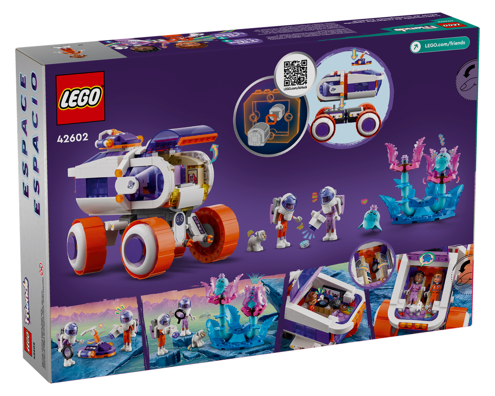 LEGO Set 42602-1 Space Research Rover (2024 Friends) | Rebrickable ...