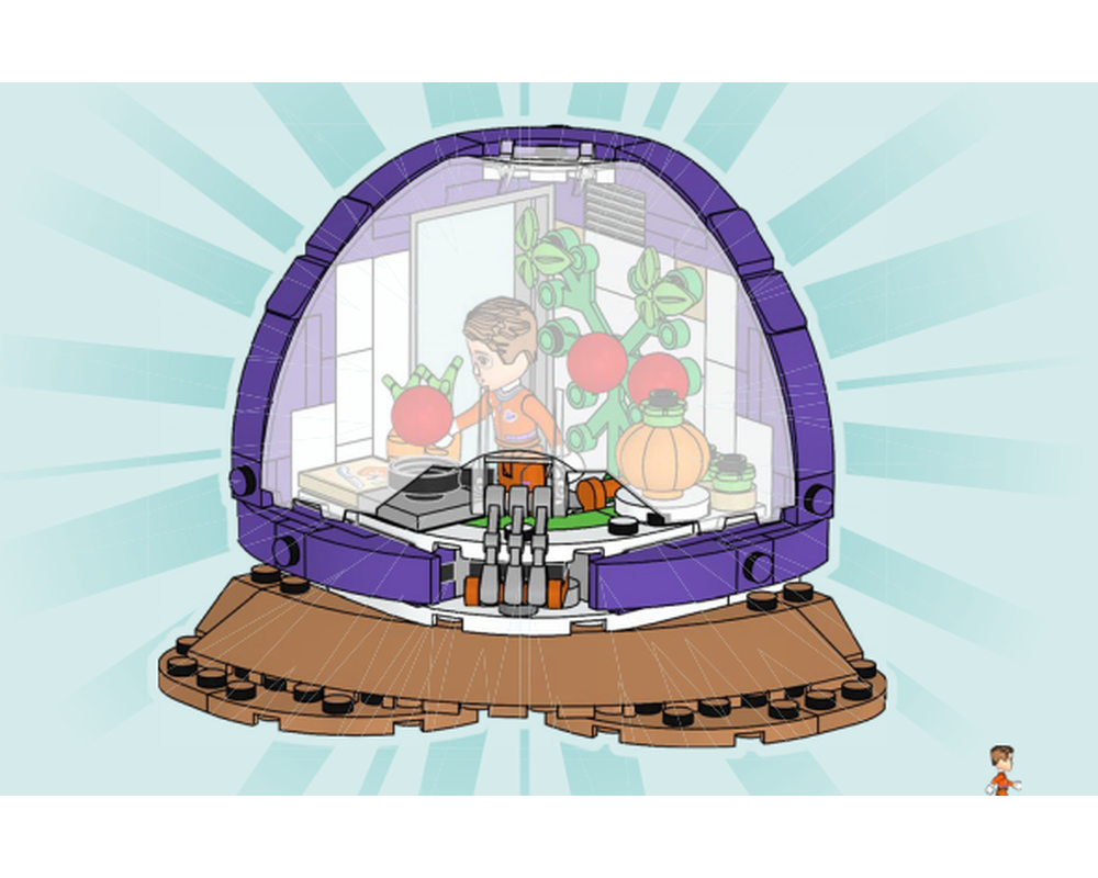 LEGO Set 42605-1-s3 Base Module - Greenery (2024 Friends) | Rebrickable ...