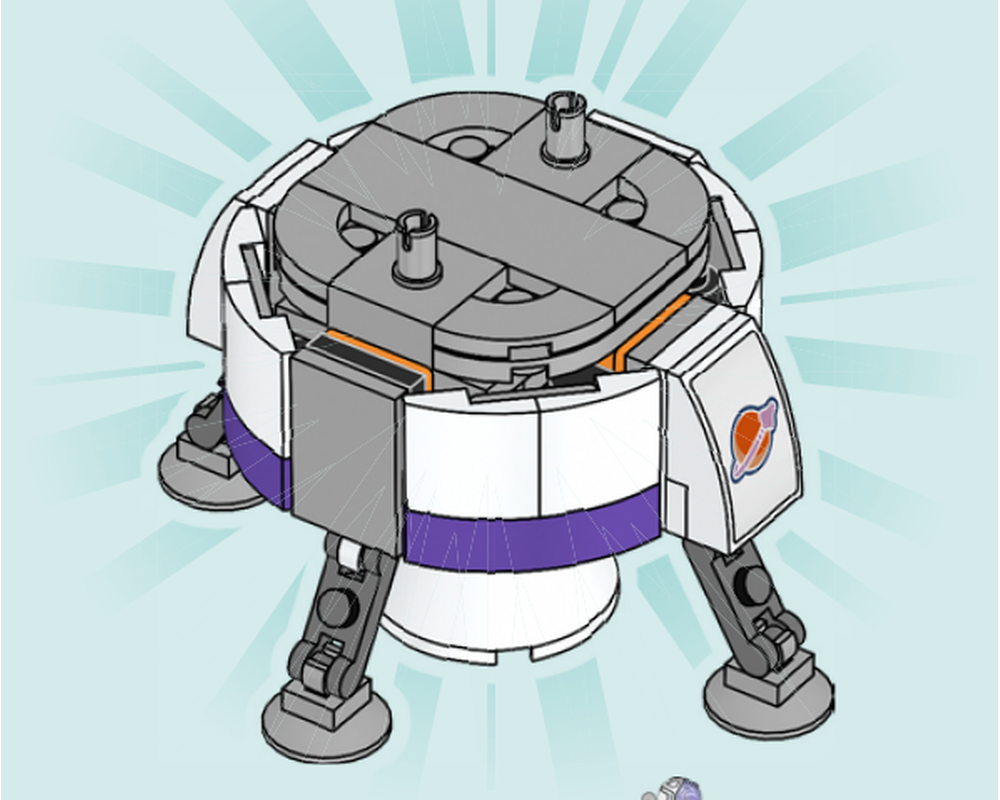 LEGO Set 42605-1-s8-s3 Thrusters (2024 Friends) | Rebrickable - Build ...