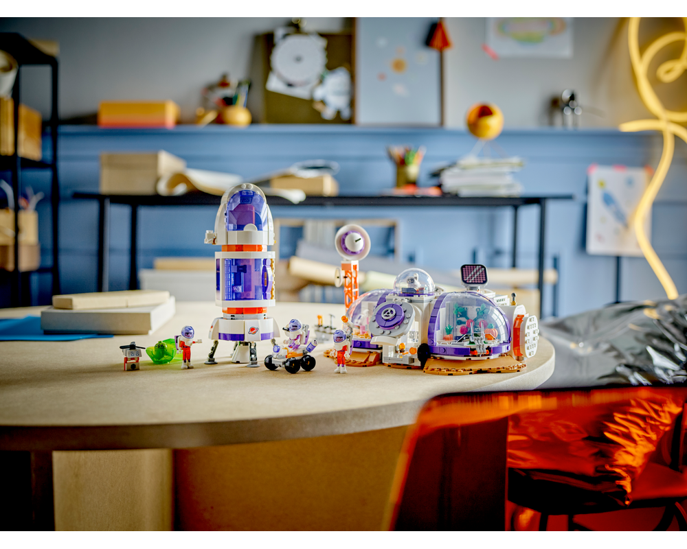 LEGO Set 42605-1 Mars Space Base and Rocket (2024 Friends ...