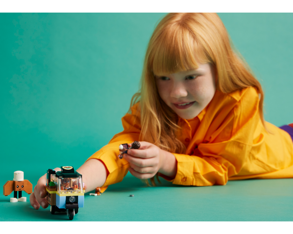 LEGO Set 42606-1 Mobile Bakery Food Cart (2024 Friends) | Rebrickable ...