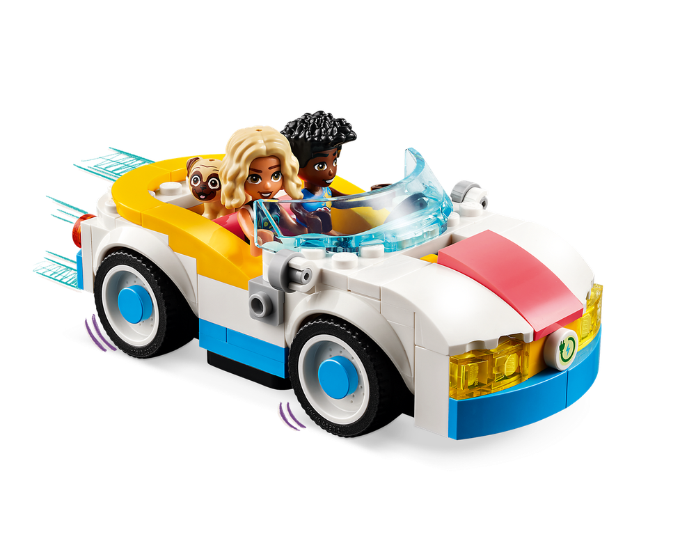 LEGO Set 42609-1-s1 Electric Car (2024 Friends) | Rebrickable - Build ...