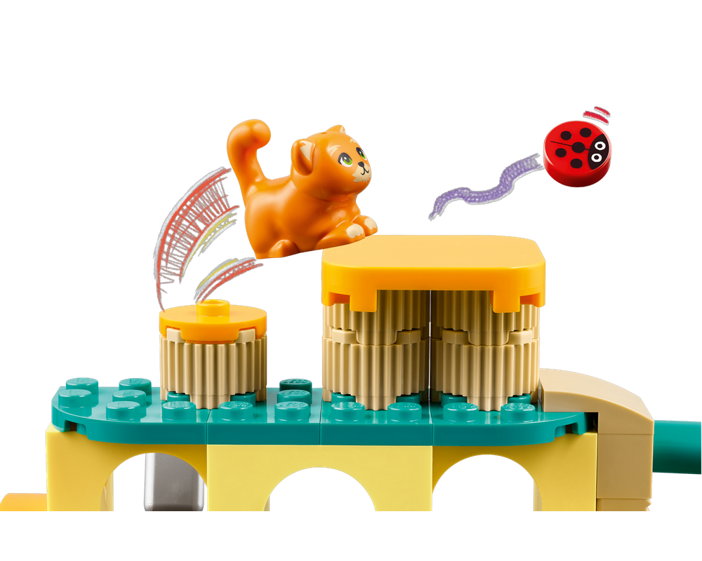 LEGO Set 42612-1 Cat Playground Adventure (2024 Friends) | Rebrickable ...