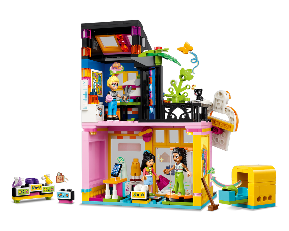 LEGO Set 42614-1 Vintage Fashion Store (2024 Friends) | Rebrickable ...