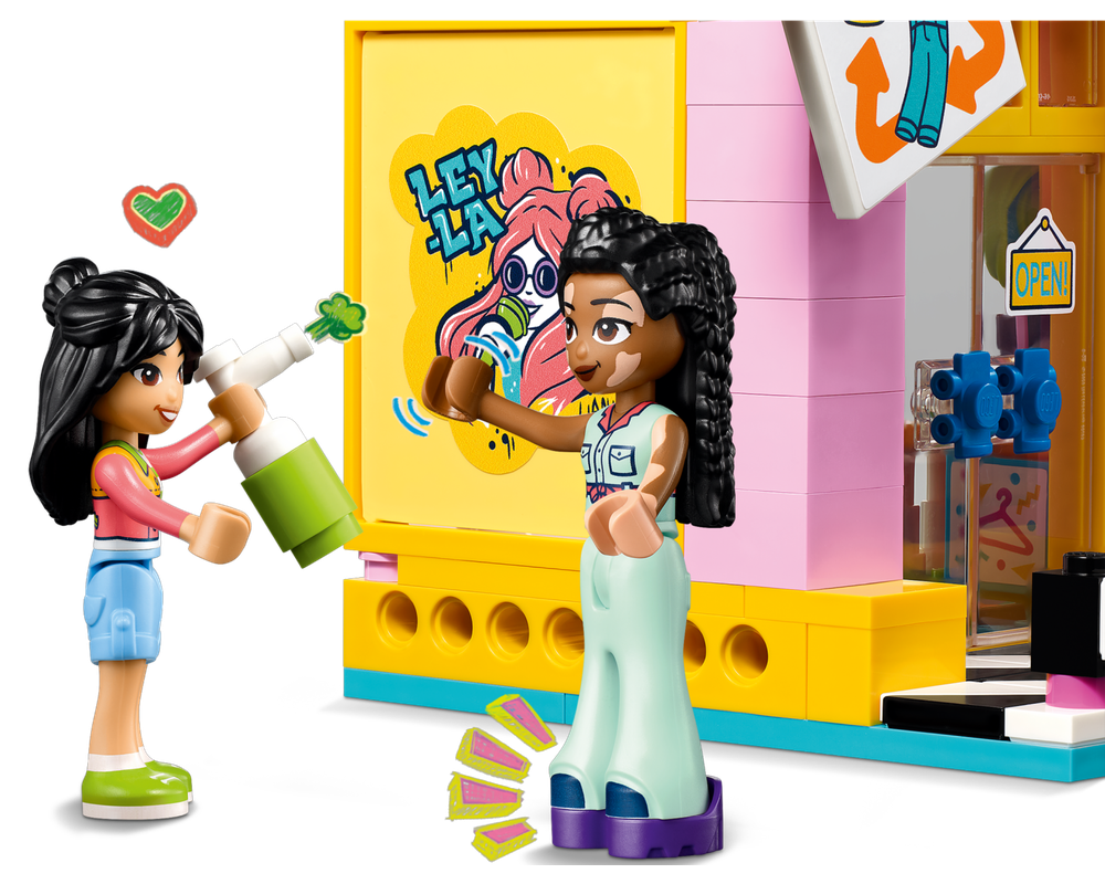 LEGO Set 42614-1 Vintage Fashion Store (2024 Friends) | Rebrickable ...