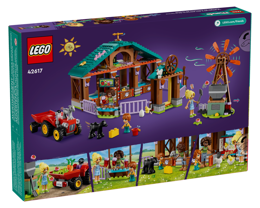 LEGO Set 42617-1 Farm Animal Sanctuary (2024 Friends) | Rebrickable ...