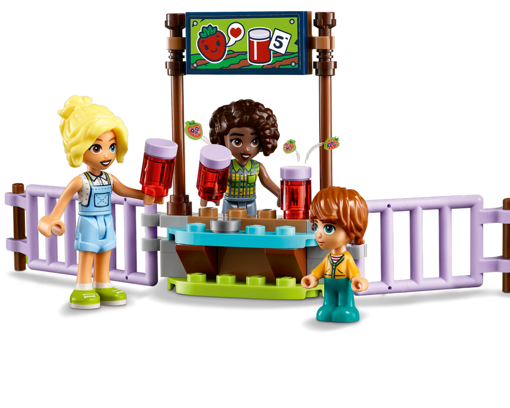 LEGO Set 42617-1 Farm Animal Sanctuary (2024 Friends) | Rebrickable ...