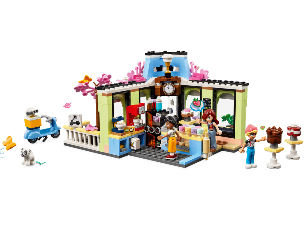 LEGO Set 42618-1 Heartlake City Café (2024 Friends) | Rebrickable ...