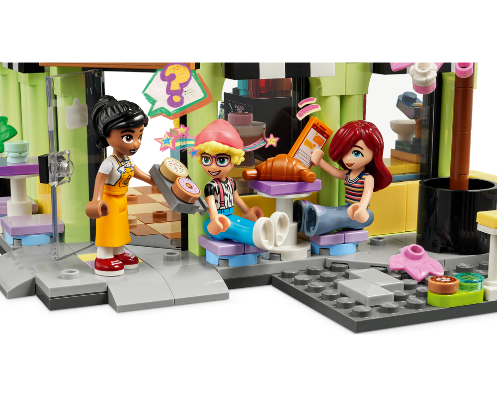 LEGO Set 42618-1 Heartlake City Café (2024 Friends) | Rebrickable ...