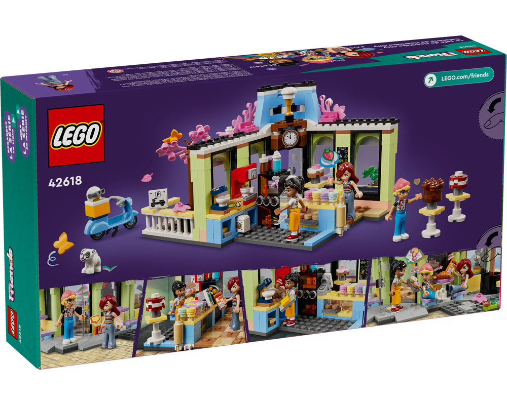 LEGO Set 42618-1 Heartlake City Café (2024 Friends) | Rebrickable ...