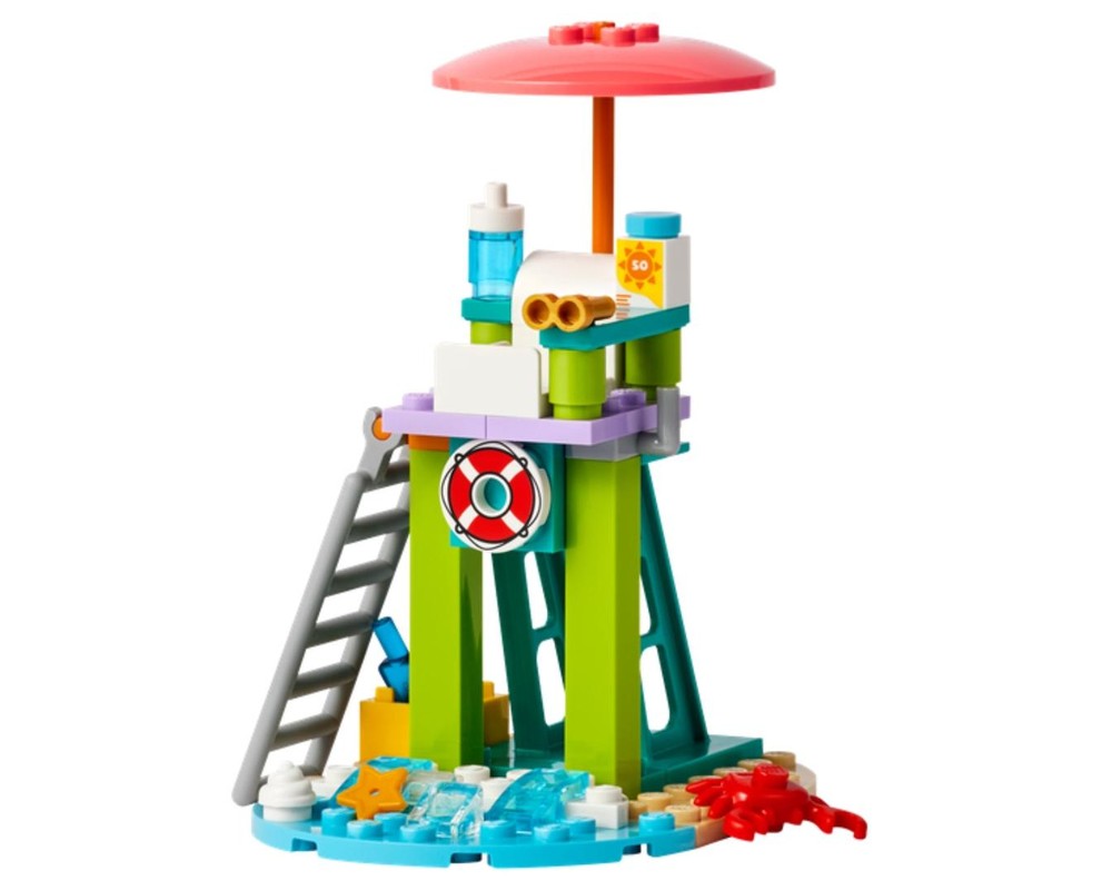 LEGO Set 42623-1-s1 Lifeguard Tower (2024 Friends) | Rebrickable ...
