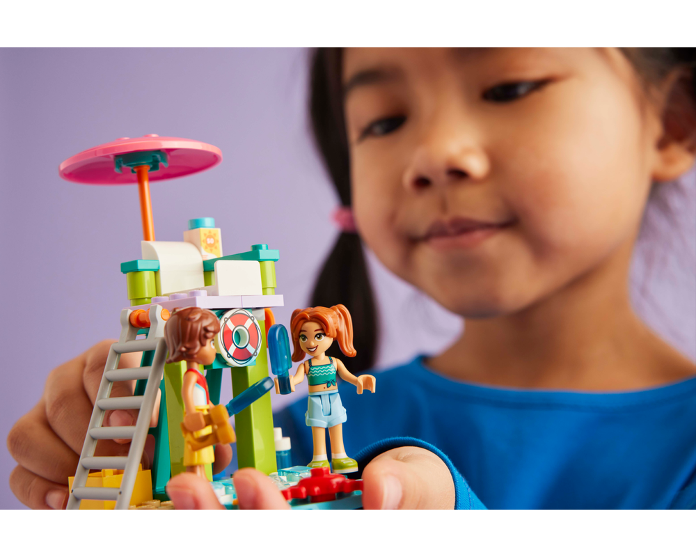 LEGO Set 42623-1 Beach Water Scooter (2024 Friends) | Rebrickable ...