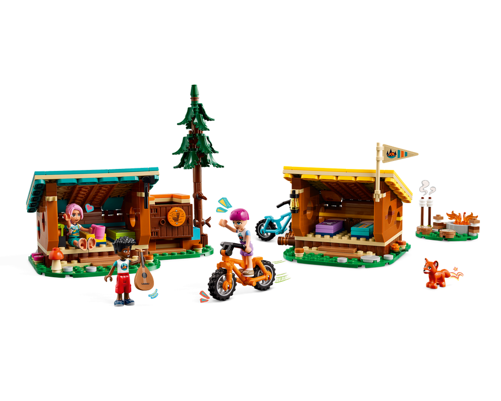 LEGO Set 42624-1 Adventure Camp Cozy Cabins (2024 Friends ...