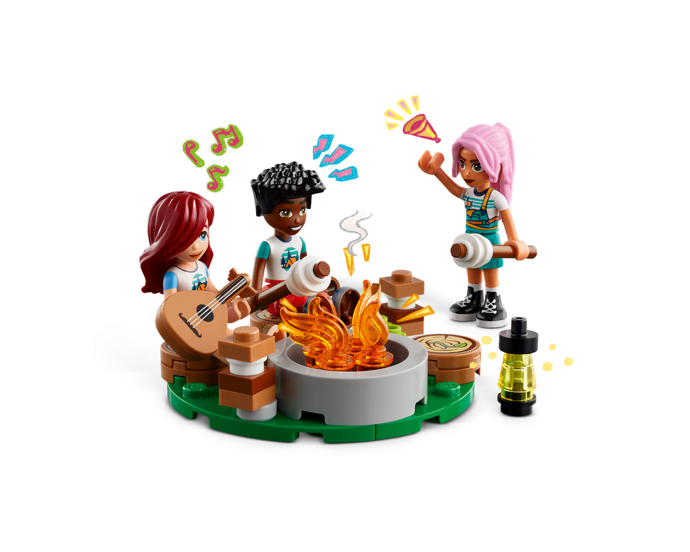 LEGO Set 42624-1 Adventure Camp Cozy Cabins (2024 Friends ...