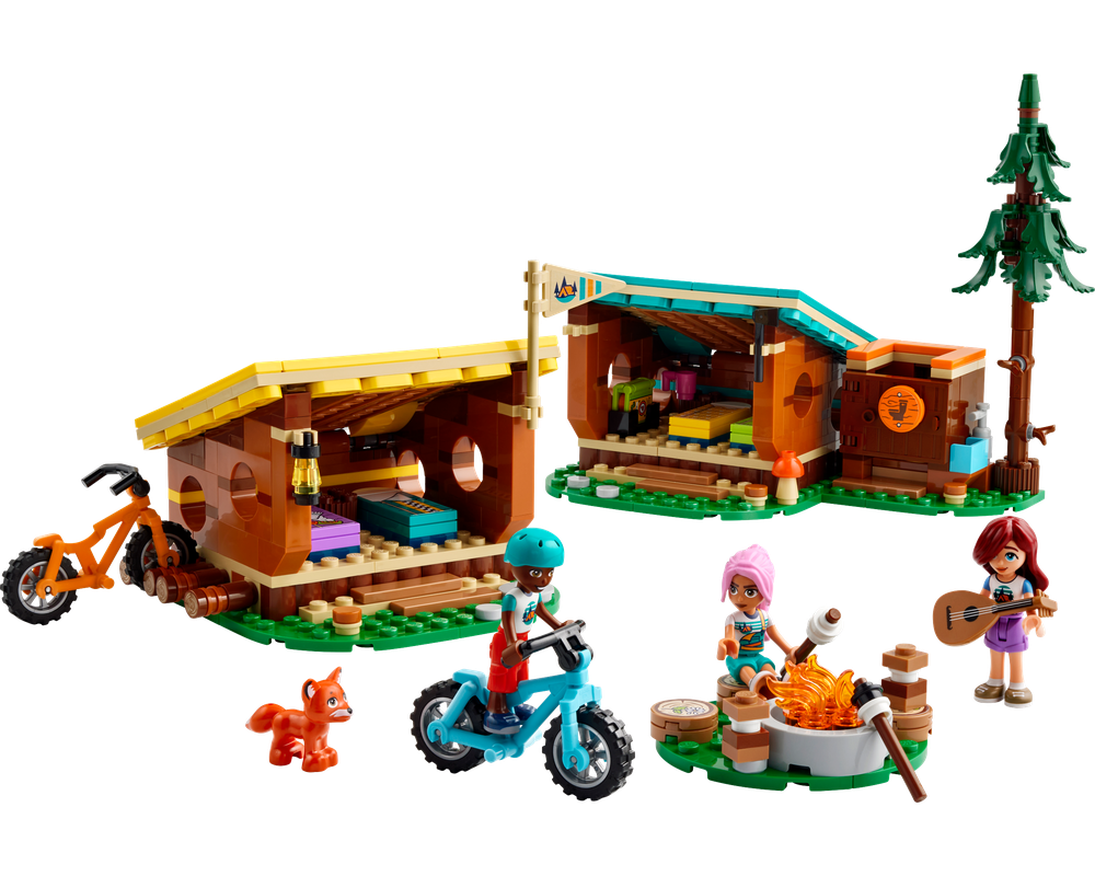 LEGO Set 42624-1 Adventure Camp Cozy Cabins (2024 Friends ...