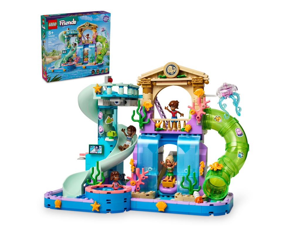 LEGO Set 42630-1 Heartlake City Water Park (2024 Friends) | Rebrickable ...