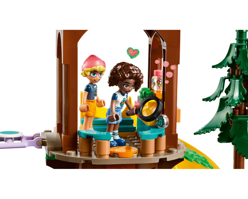 LEGO Set 42631-1 Adventure Camp Tree House (2024 Friends) | Rebrickable ...