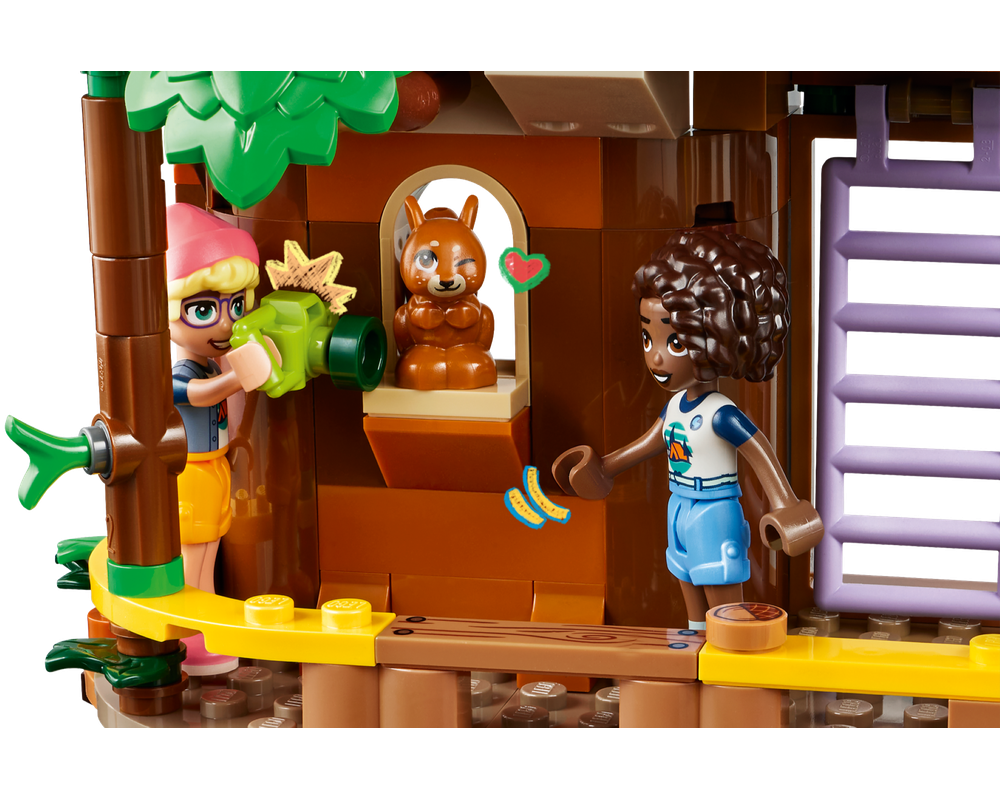 LEGO Set 42631-1 Adventure Camp Tree House (2024 Friends) | Rebrickable ...