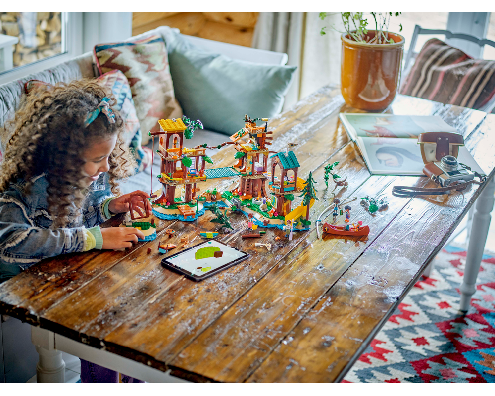 LEGO Set 42631-1 Adventure Camp Tree House (2024 Friends) | Rebrickable ...