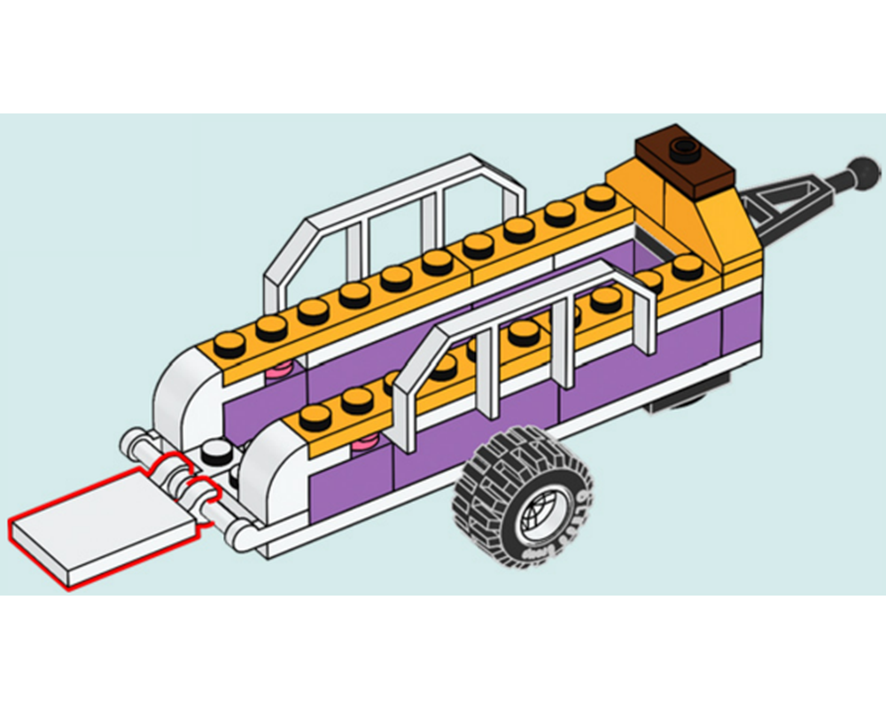 LEGO Set 42634-1-s2 Trailer (2024 Friends) | Rebrickable - Build with LEGO