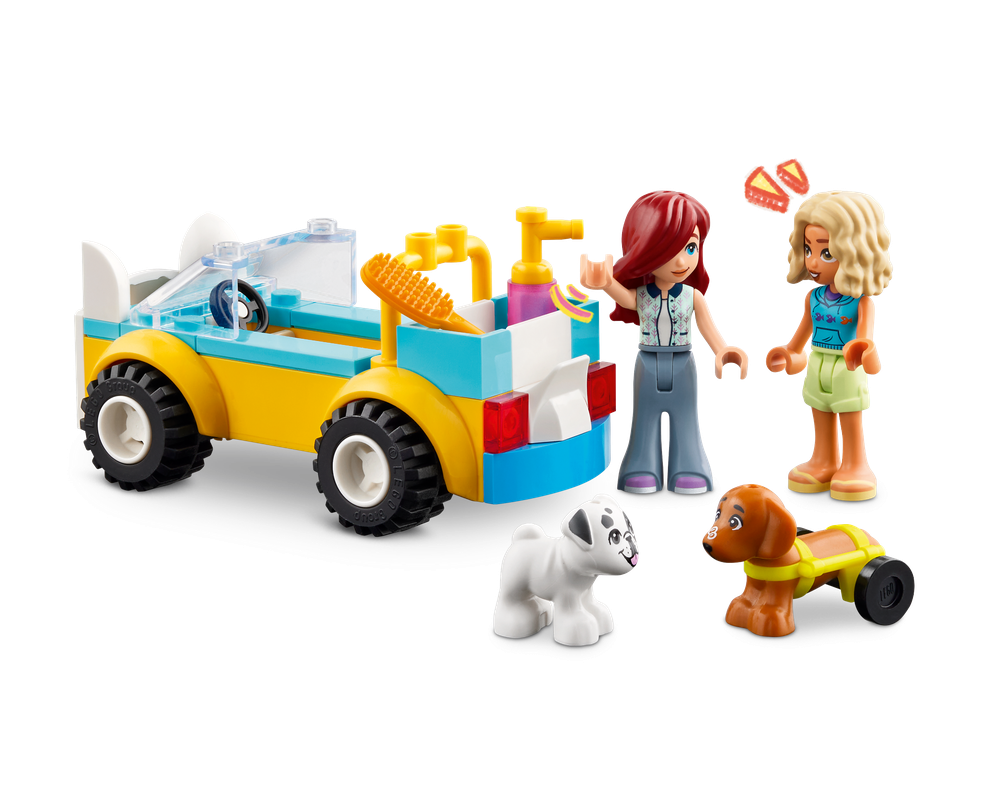 LEGO Set 42635-1 Dog-Grooming Car (2024 Friends) | Rebrickable - Build ...