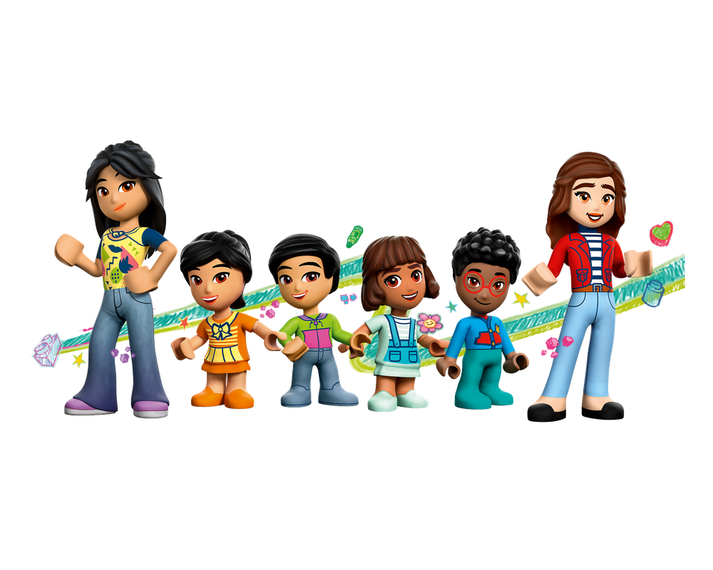 LEGO Set 42636-1 Heartlake City Preschool (2024 Friends) | Rebrickable ...