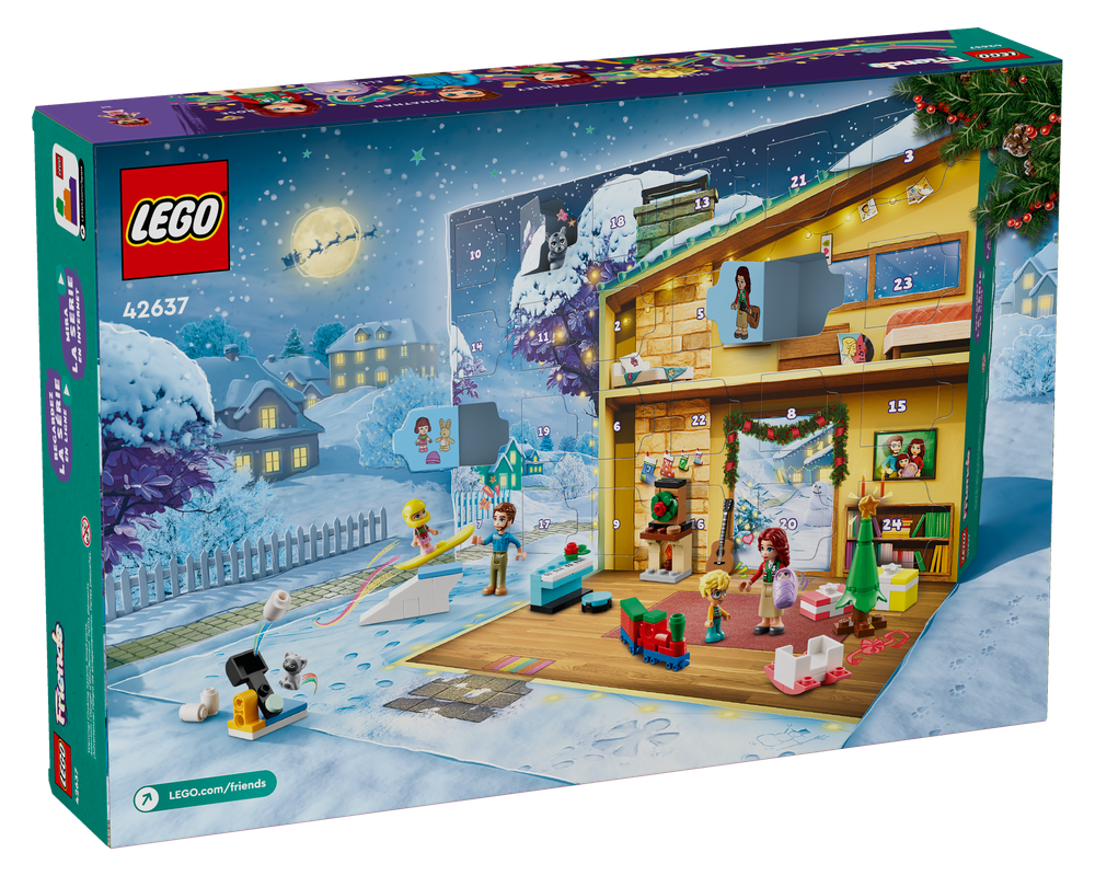 LEGO Set 42637-1 Friends Advent Calendar 2024 (2024 Seasonal > Advent ...
