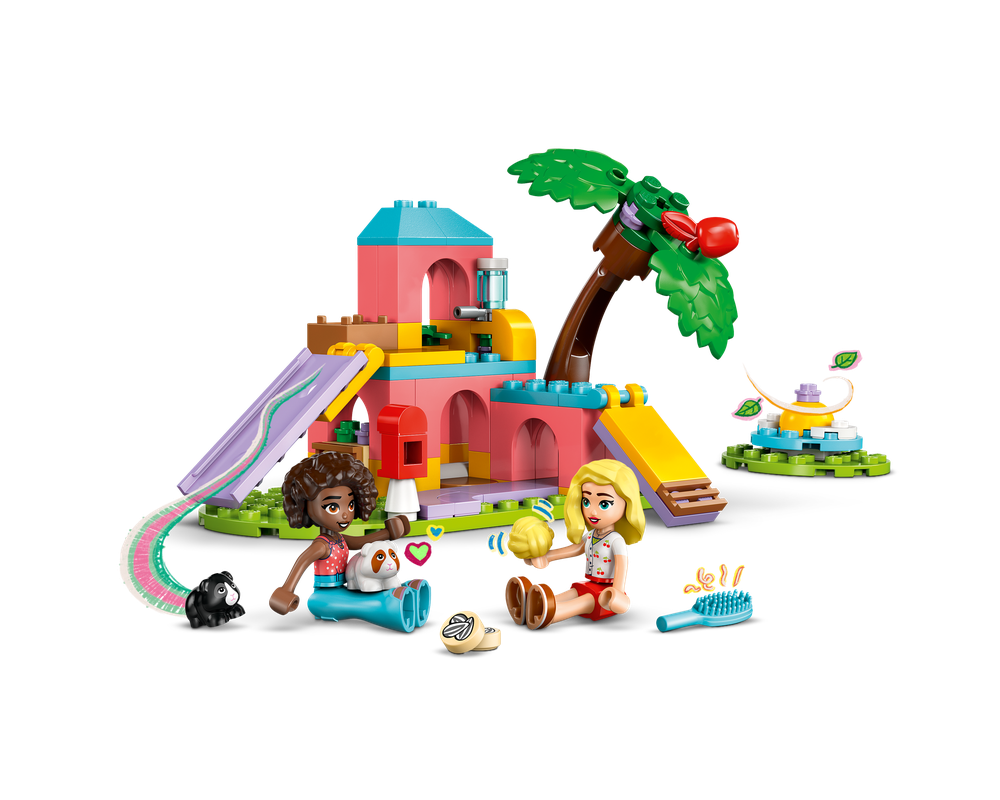 LEGO Set 42640-1 Guinea Pig Playground (2025 Friends) | Rebrickable ...
