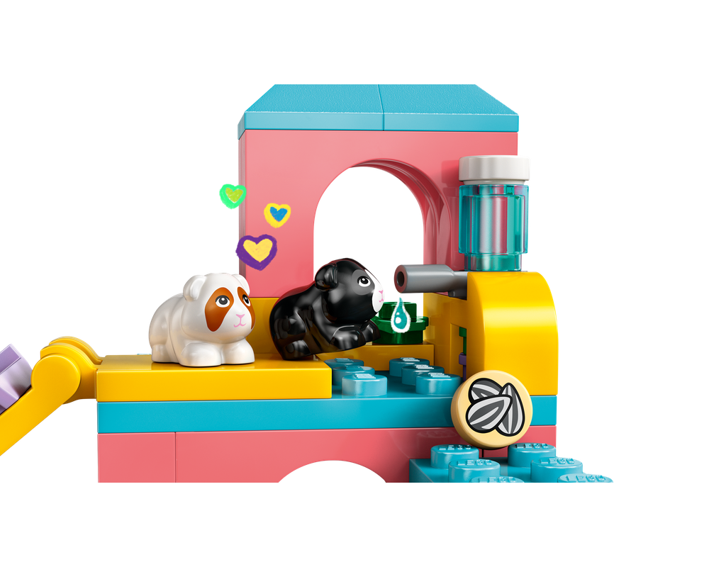 LEGO Set 42640-1 Guinea Pig Playground (2025 Friends) | Rebrickable ...