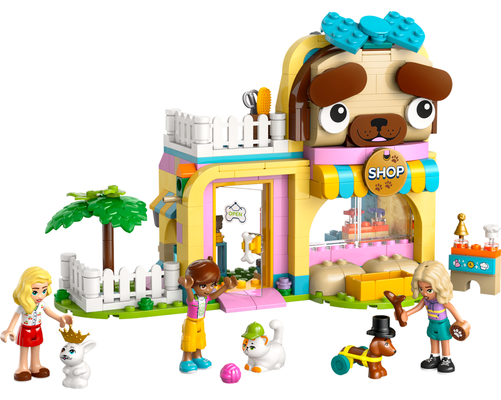 LEGO Set 42650-1 Pet Accessories Shop (2025 Friends) | Rebrickable ...