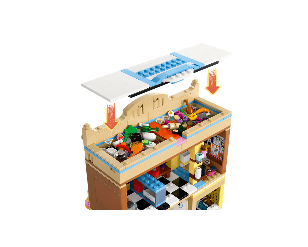 LEGO Set 42655-1 Restaurant and Cooking School (2025 Friends ...