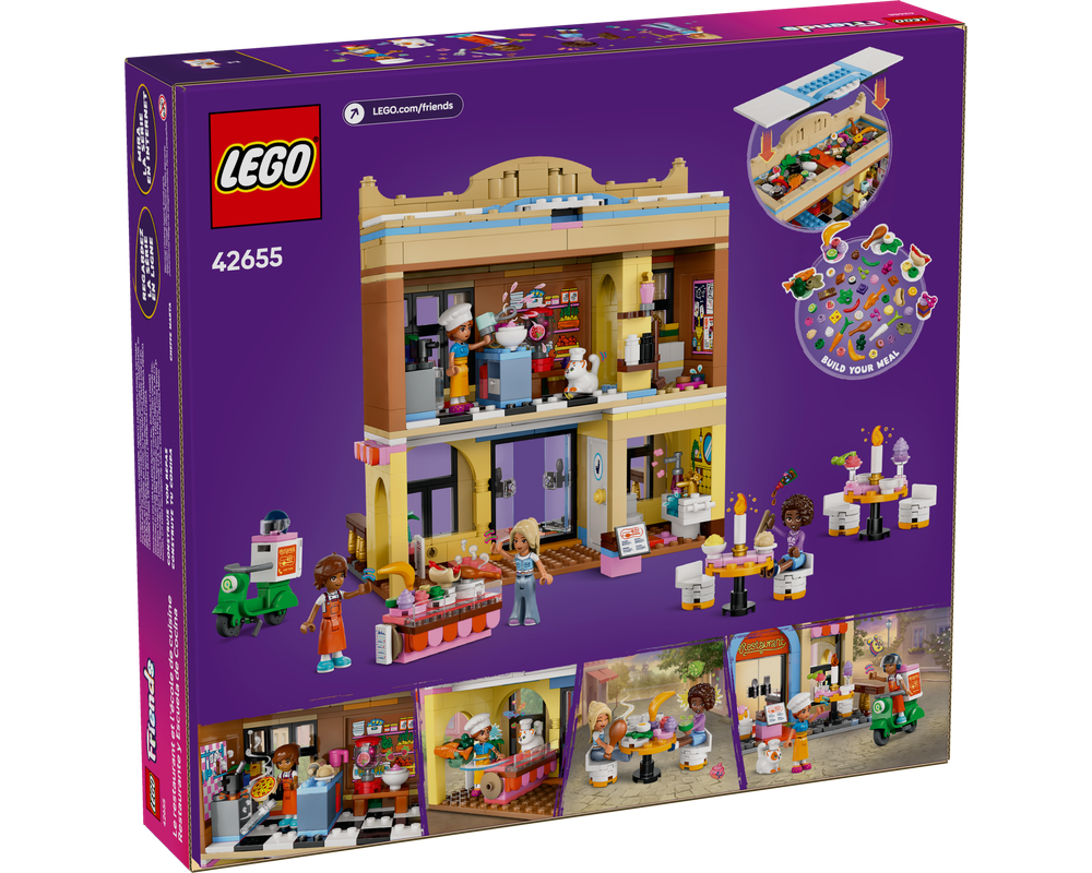 LEGO Set 42655-1 Restaurant and Cooking School (2025 Friends ...